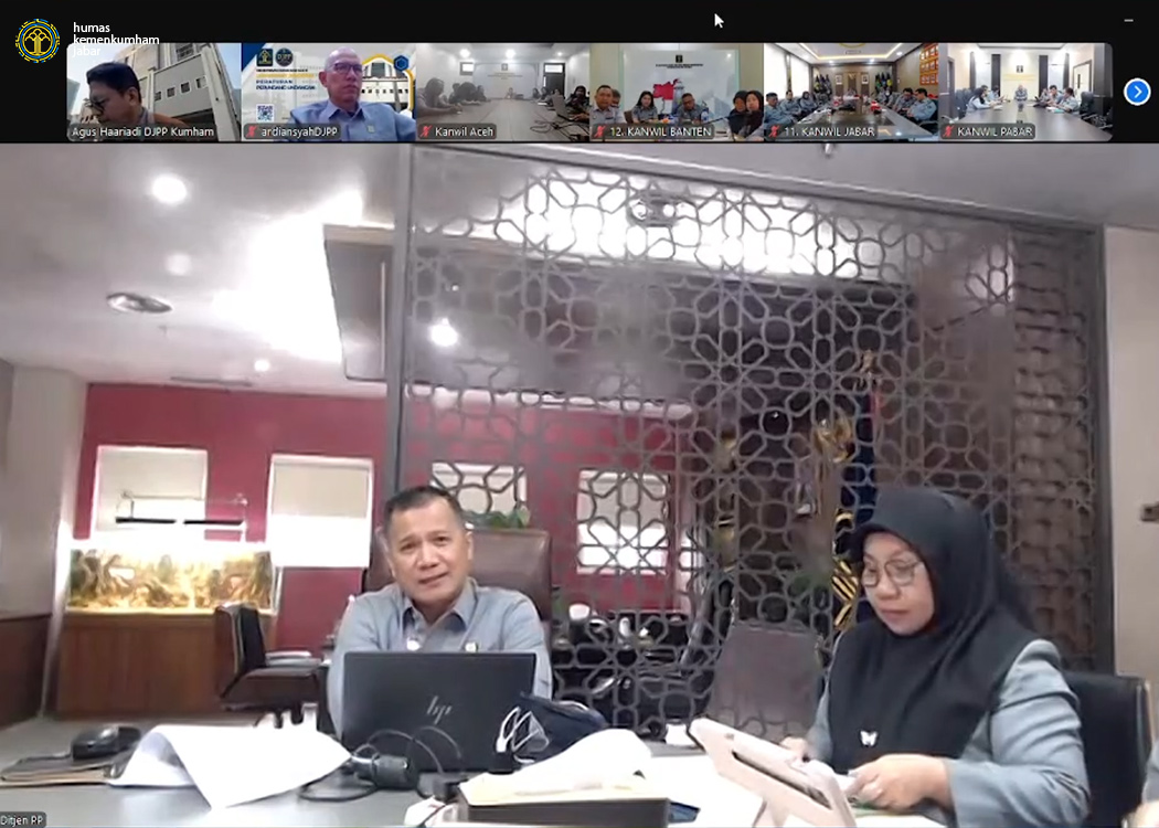 Kanwil Kemenkum Jabar Ikuti Forum Pendalaman Materi Perancang PP di Awal Tahun 2025